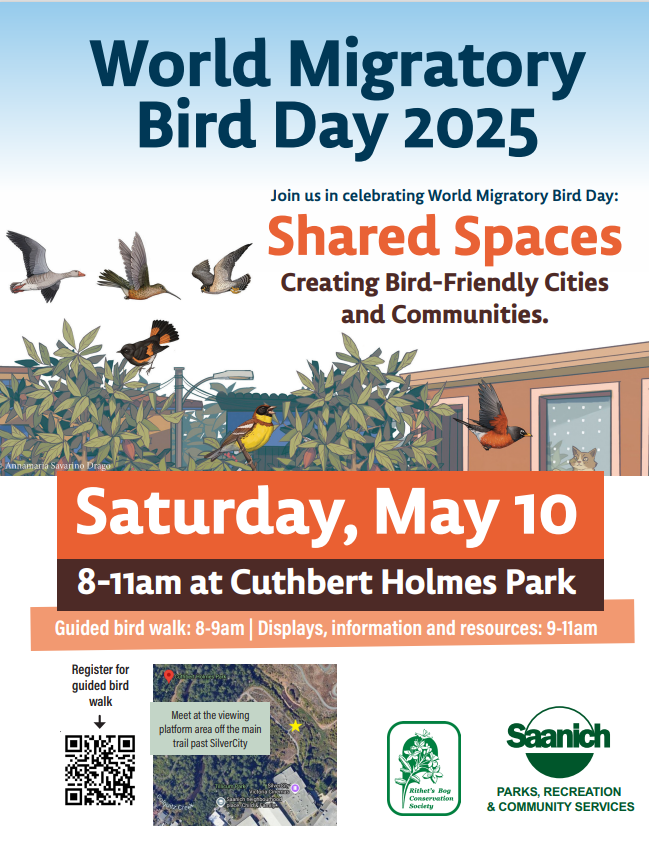 World Migratory Bird Day 2025 | District of Saanich