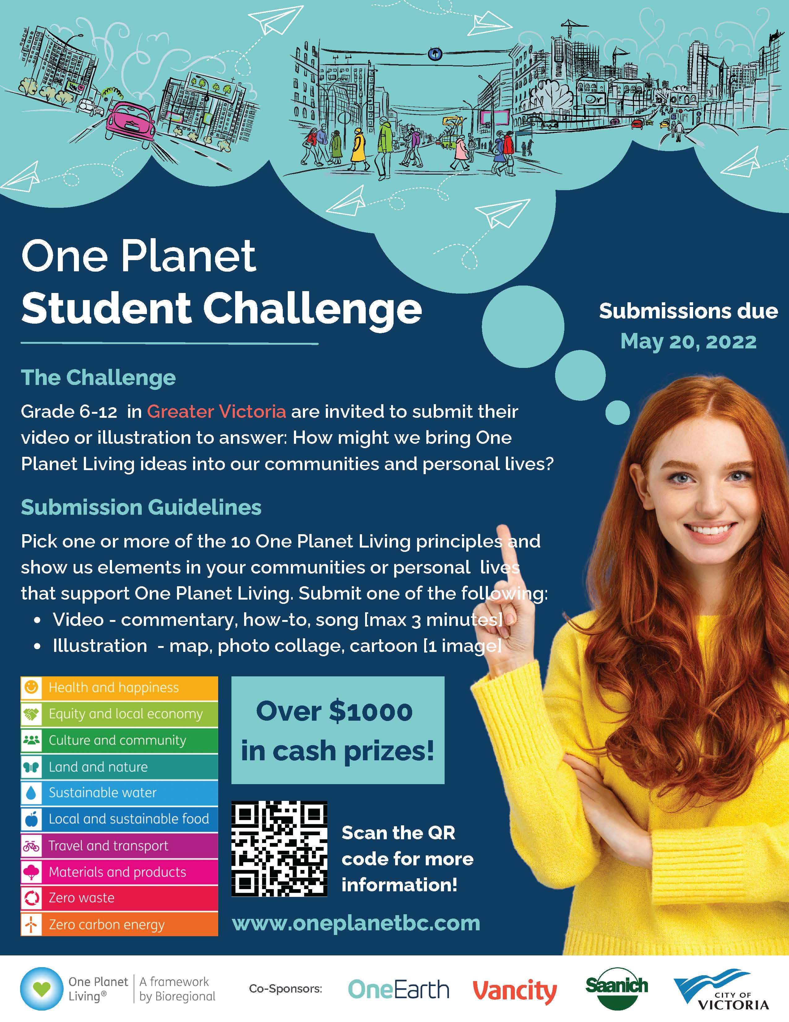 Greater Victoria Students Invited to Participate in the One Planet ...