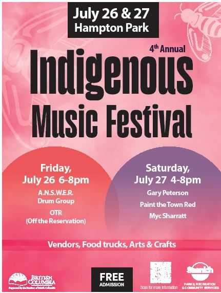 Indigenous Music Festival | District of Saanich