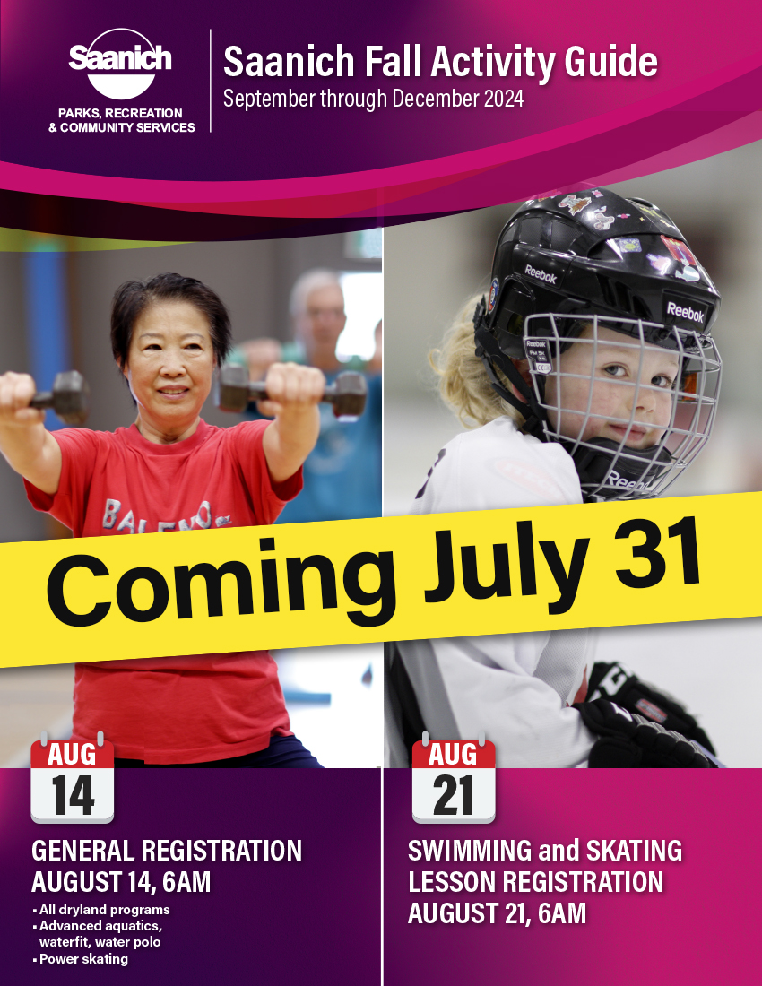 Activity and Program Guides | District of Saanich